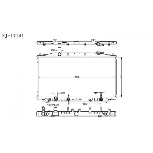 HONDA ACCORD EURO 2008~2014 [CW2] KJ-17141 | Kinga Radiators NZ LTD ...