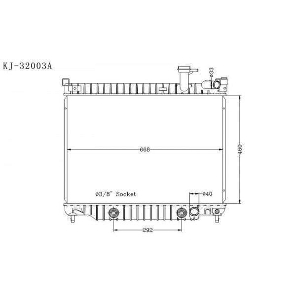 KJ-32003A-PA26 | Kinga Radiators NZ LTD Call 09 634 0140