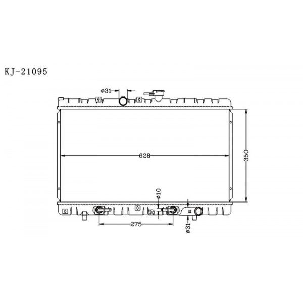 KIA RIO 2005~ [JB DC] KJ-21095 - KINGA RADIATORS NZ | Kinga Radiators ...