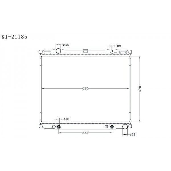 KIA SORENTO 2002~2007 DIESEL [JC81] KJ-21185 - KINGA RADIATORS NZ ...