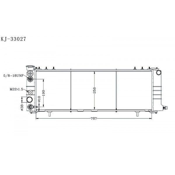 JEEP CHEROKEE 1993~2005 [XJ] KJ-33027 - KINGA RADIATORS NZ | Kinga ...