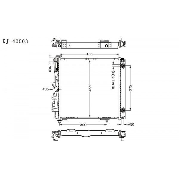 KJ-40003-PA32 | Kinga Radiators NZ LTD Call 09 634 0140
