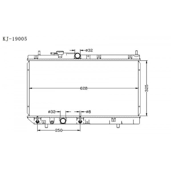 DAIHATSU CHARADE PYZAR 1993~2002 [G200-206 G301] KJ-19005 - KINGA ...
