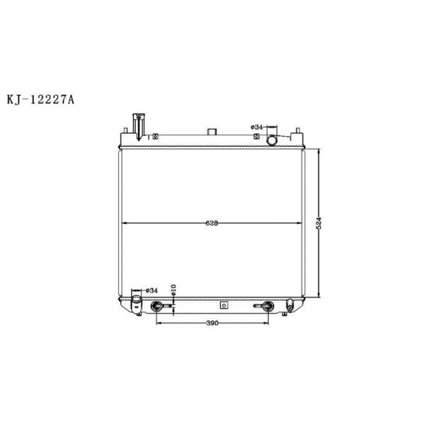 KJ-12227A-PA36 | Kinga Radiators NZ LTD