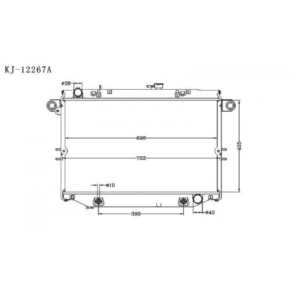 TOYOTA LANCRUISER 100 1998~2007 [HZJ105 HDJ101] KJ-12267 - KINGA ...