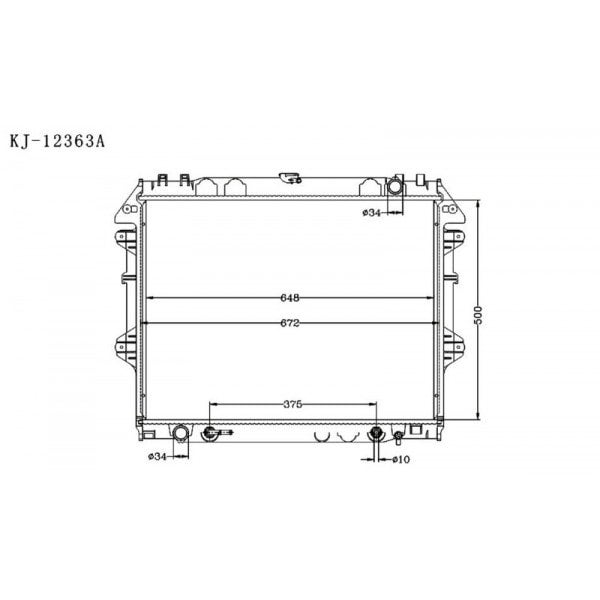 TOYOTA HILUX 2.7 2005~2009 AT [TGN16R GGN15 GGN25] KJ-12363 - KINGA ...