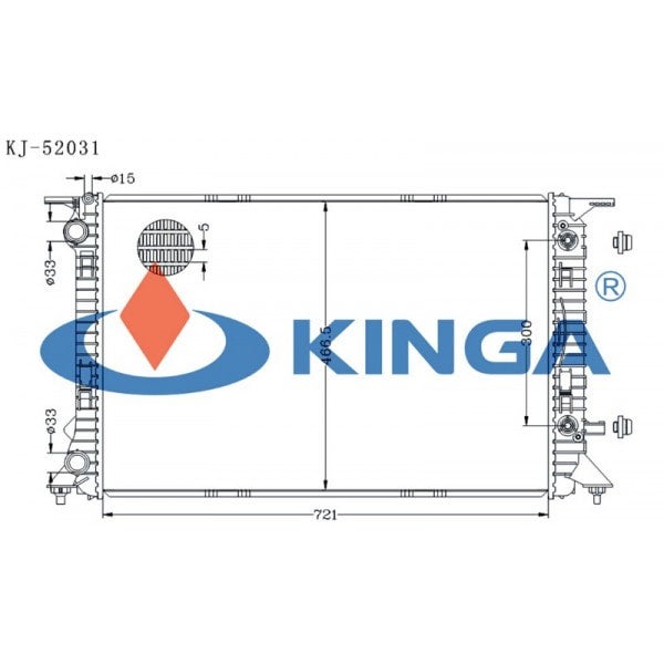 AUDI Q5 2008~ KJ-52031 - KINGA RADIATORS NZ | Kinga Radiators NZ LTD ...