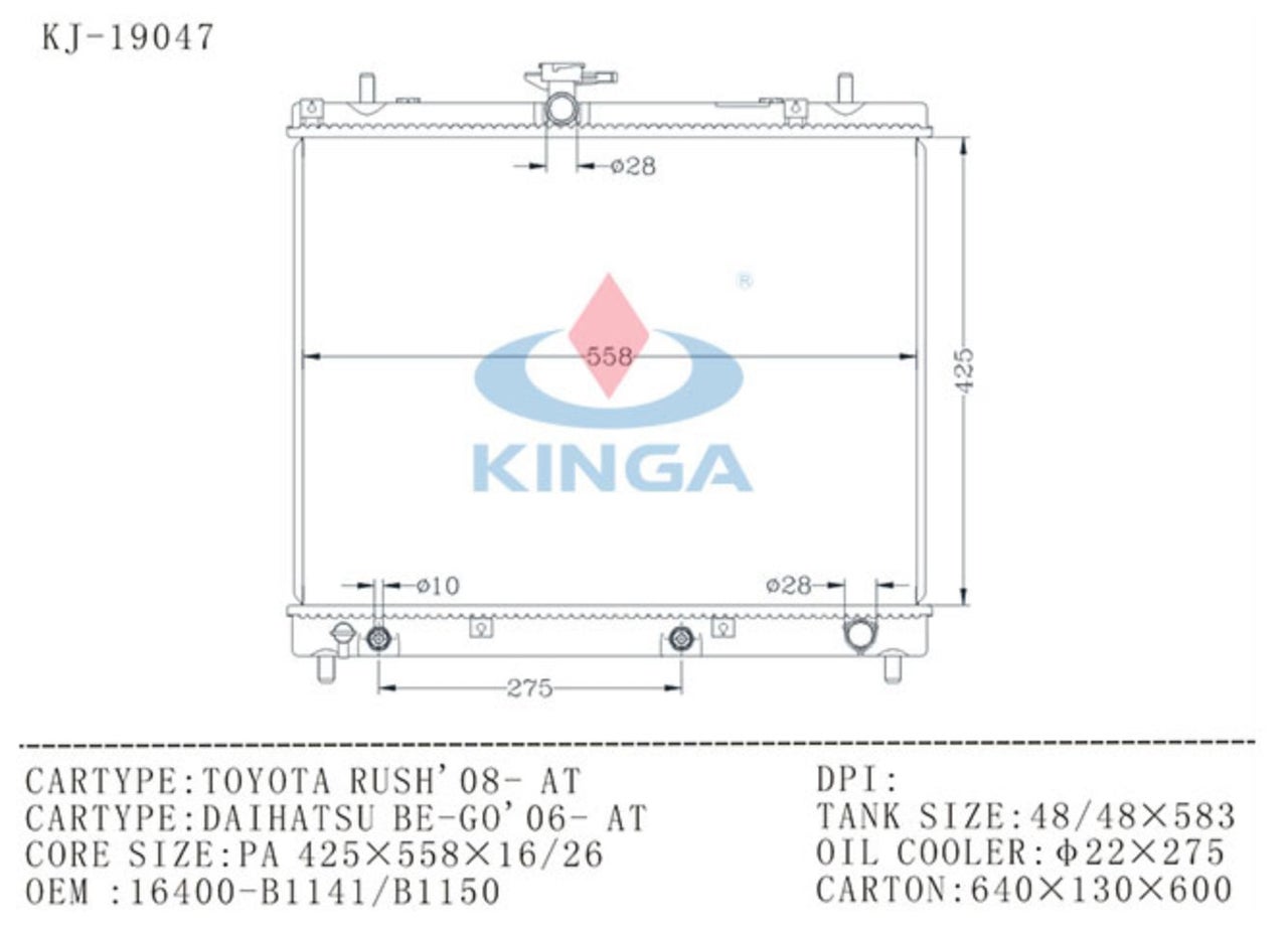Top-Notch Radiators for Various Models | Kinga NZ | Kinga Radiators NZ LTD